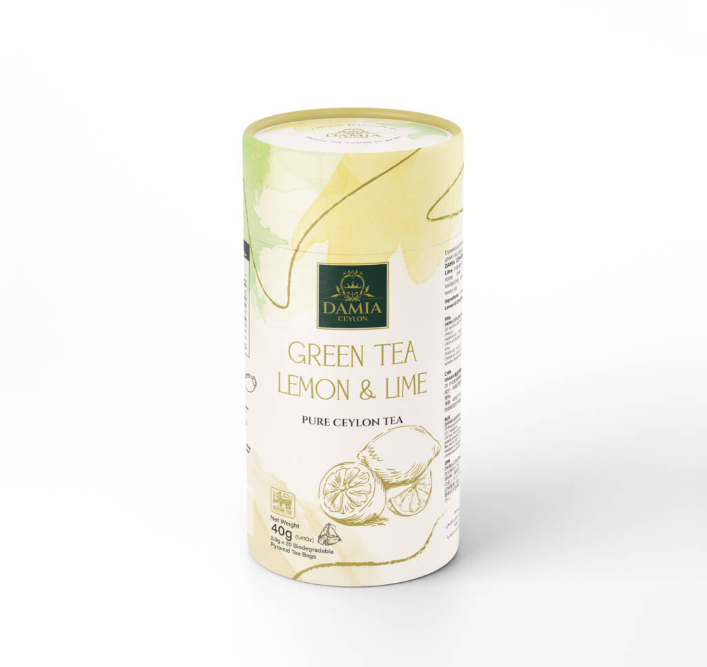 Green Tea Lemon & Lime - Damia Ceylon